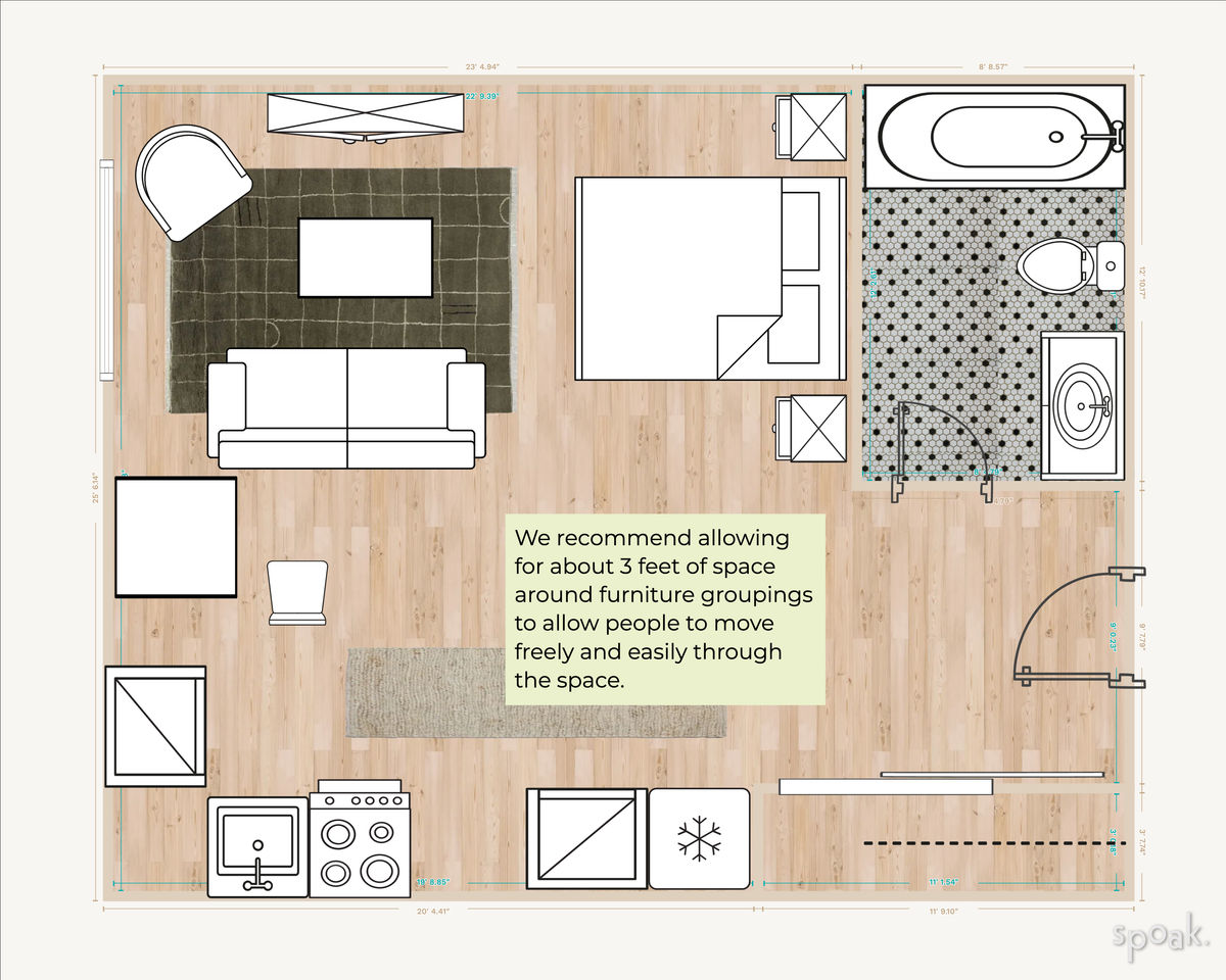 Apartment layouts and floor plan ideas.