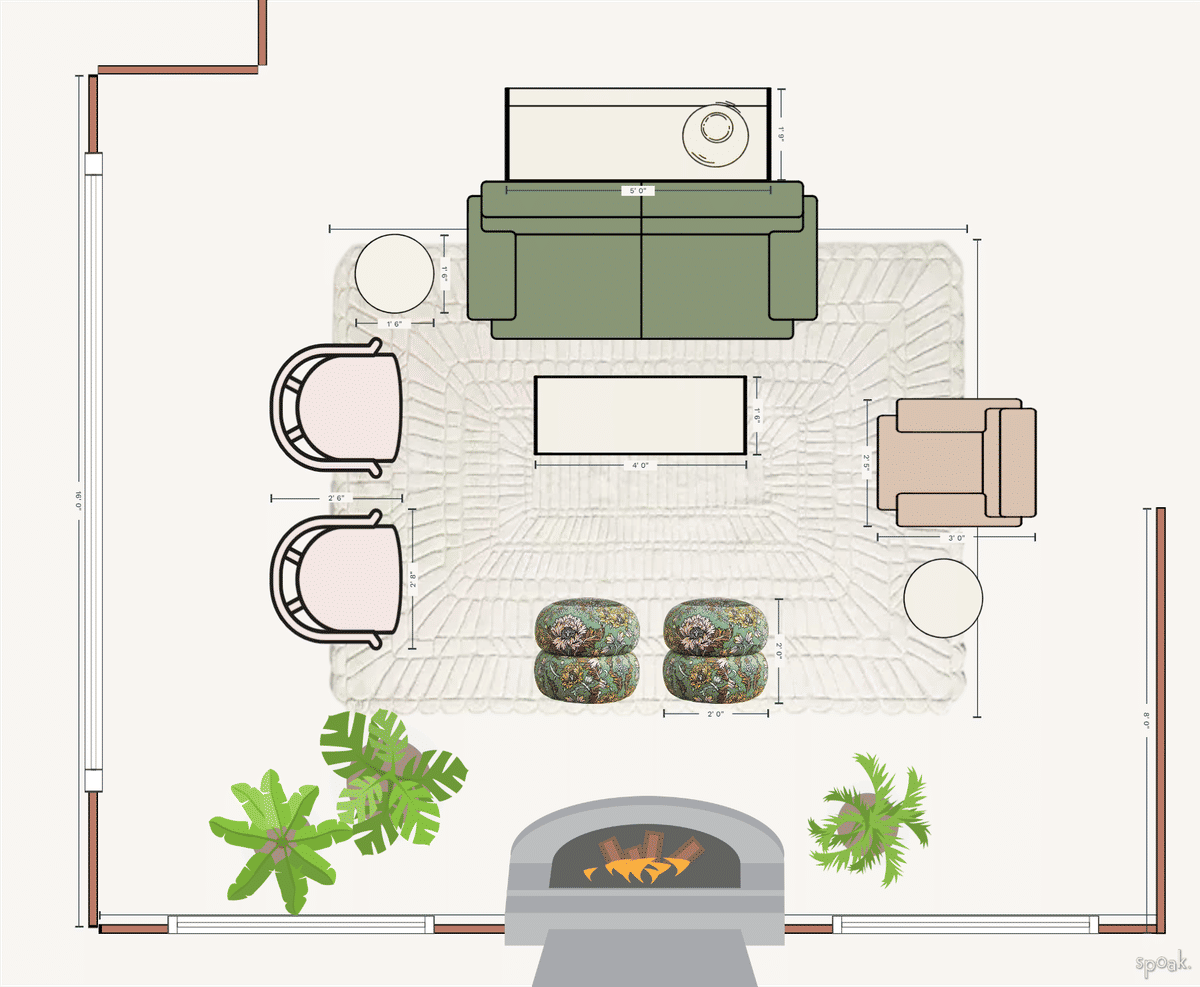 Den layouts and floor plan ideas.