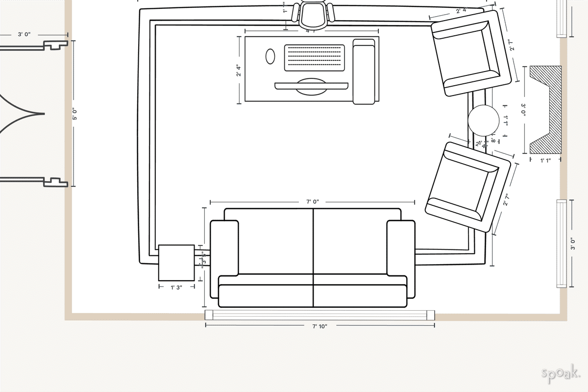 Large library layouts and floor plan ideas.