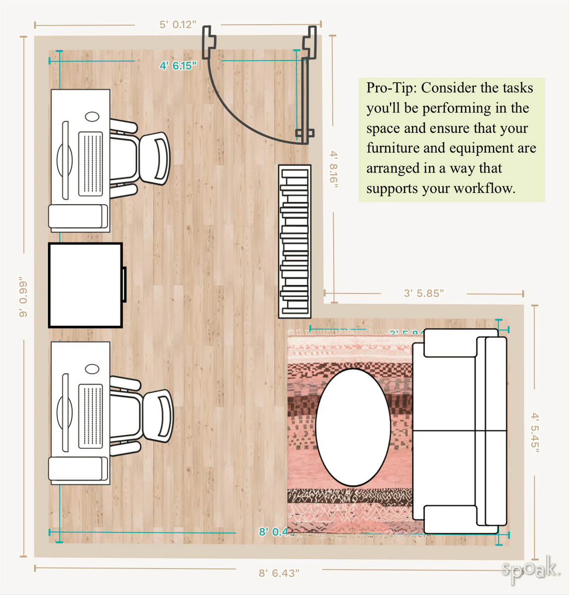 Library layouts and floor plan ideas.