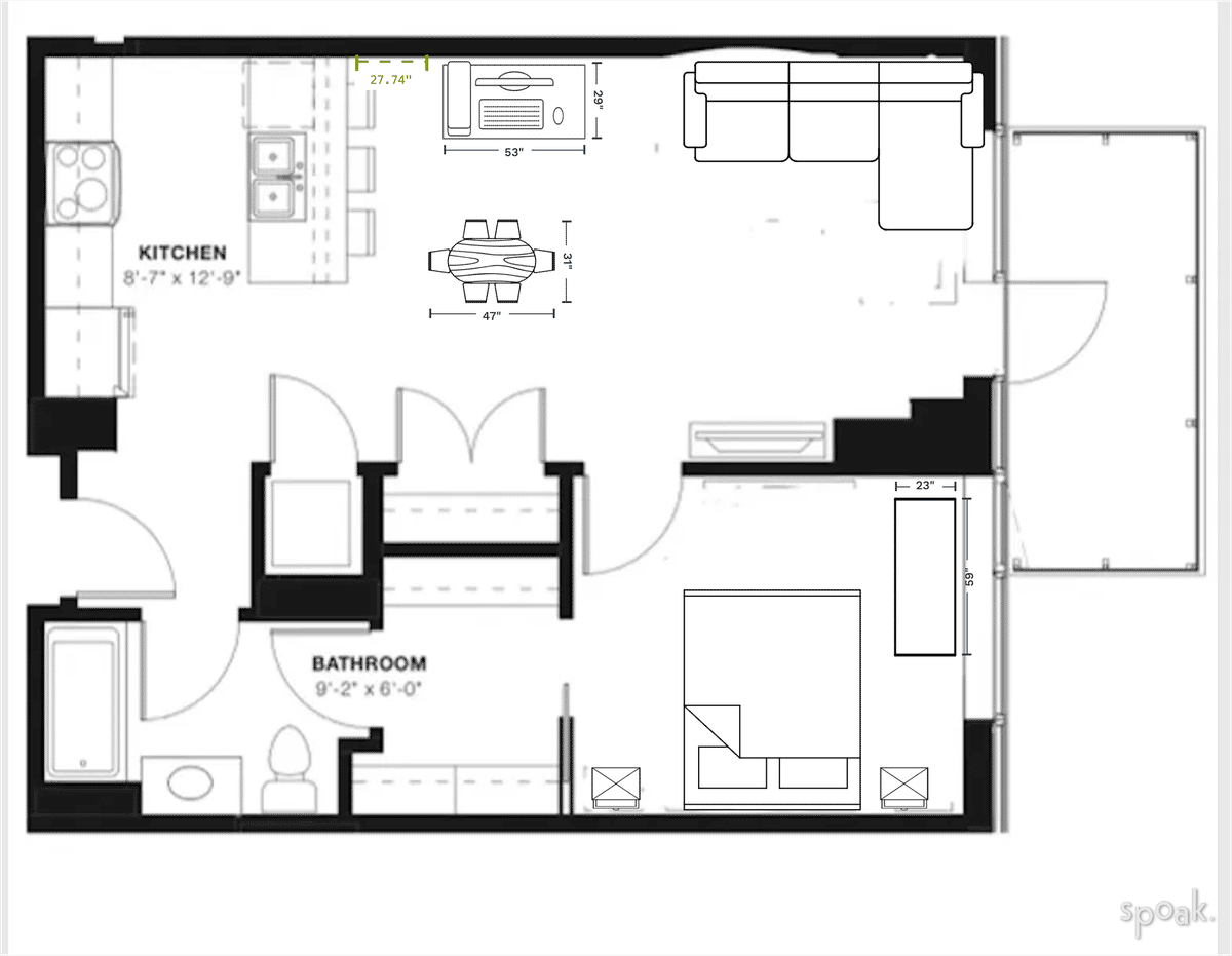 Apartment layouts and floor plan ideas.