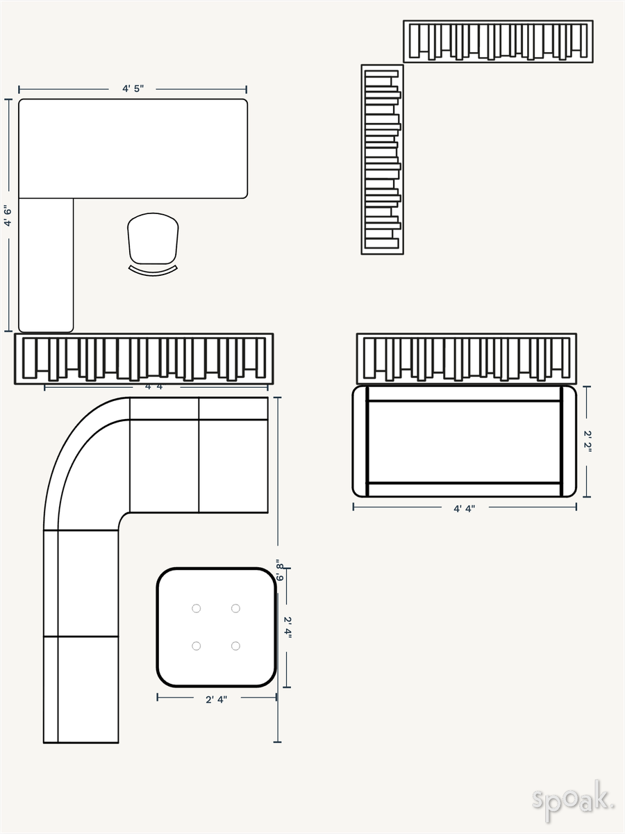 Play room layouts and floor plan ideas.
