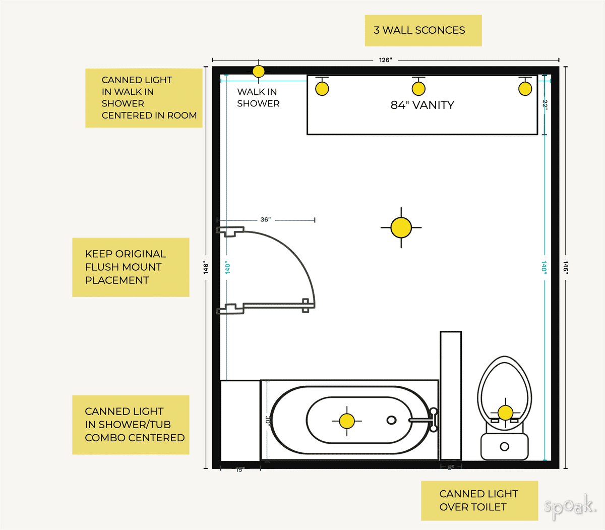 ada half bath layout