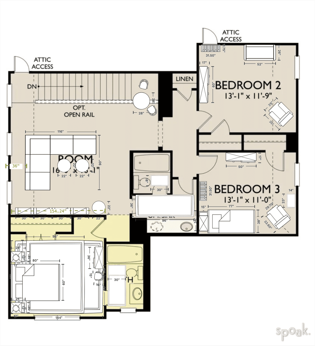 Three story house layouts and floor plan ideas.