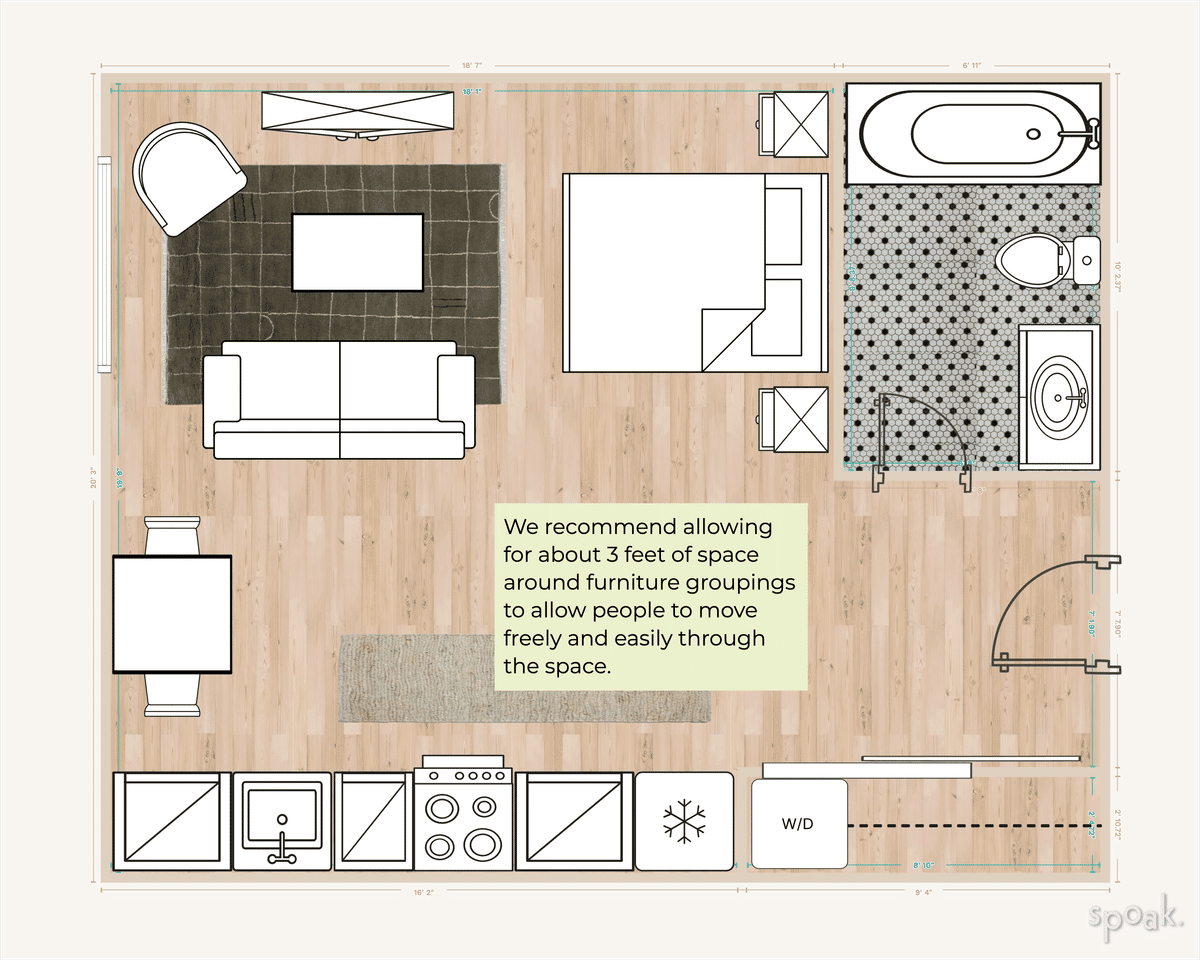Apartment layouts and floor plan ideas.