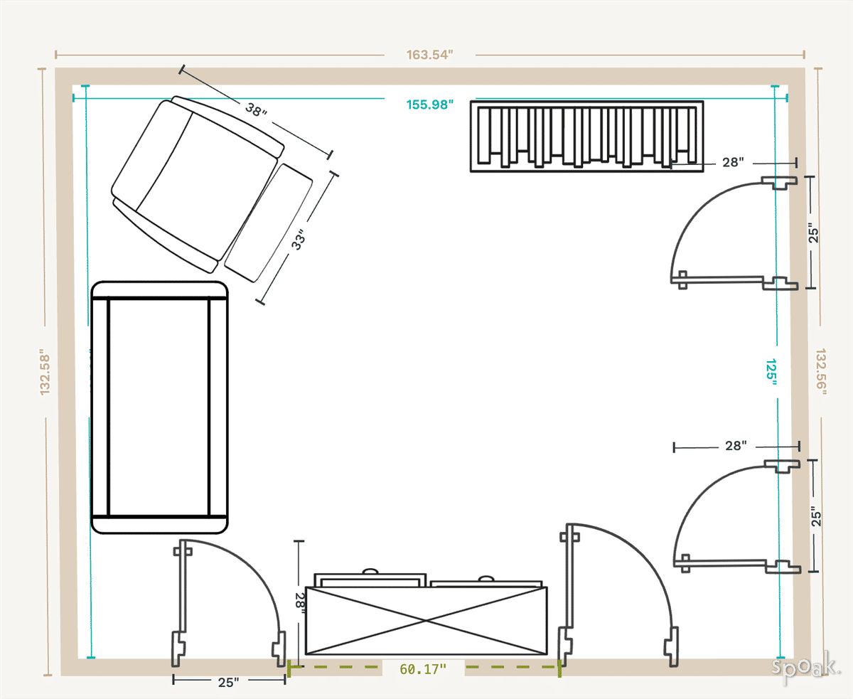 Nursery layouts and floor plan ideas.