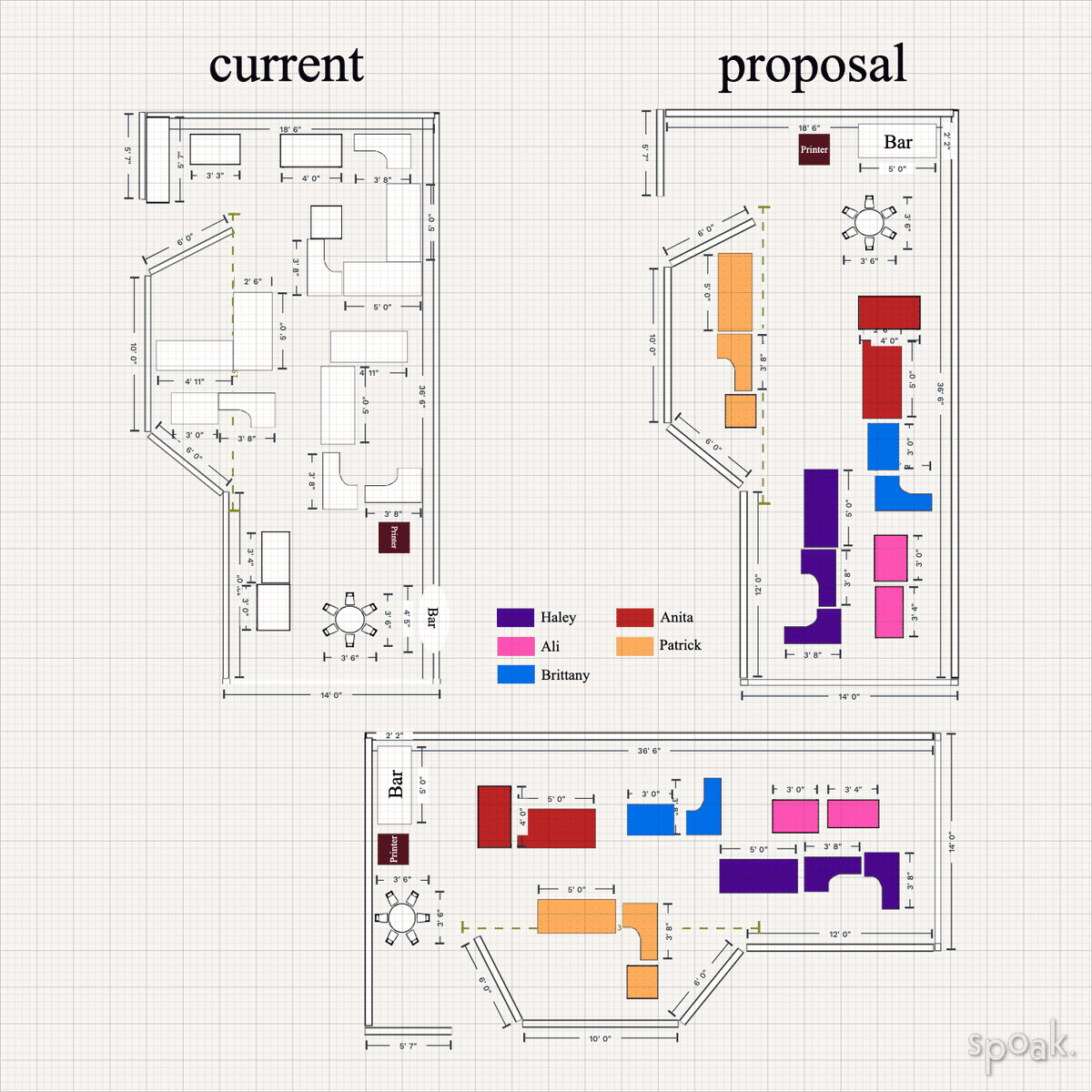 Family room layouts and floor plan ideas.