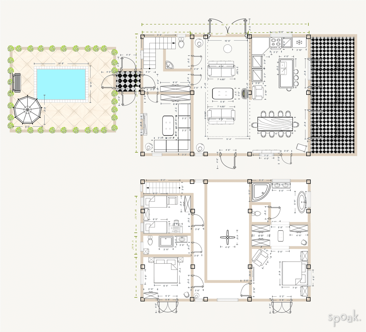 Three Bedroom House Layouts And Floor Plan Ideas