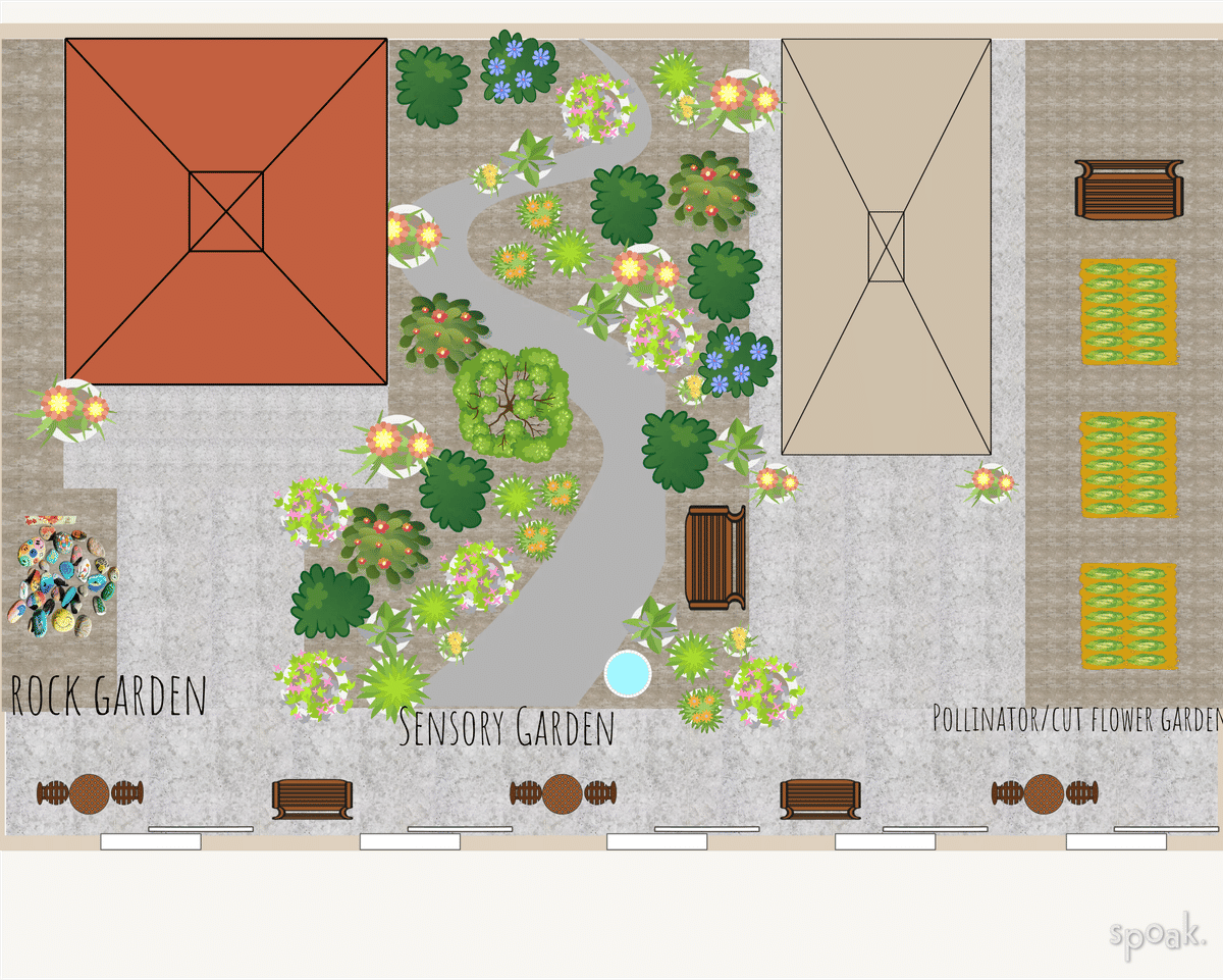 rectangular garden plans