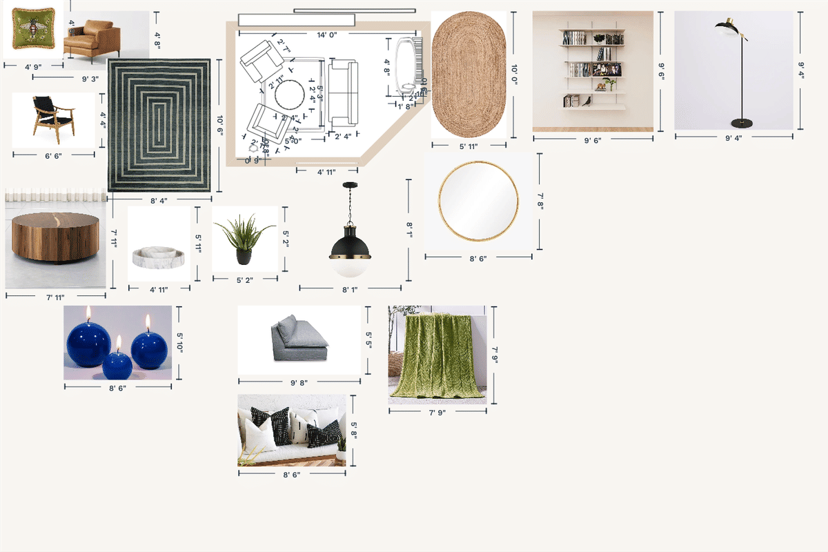 Dorm room layouts and floor plan ideas.