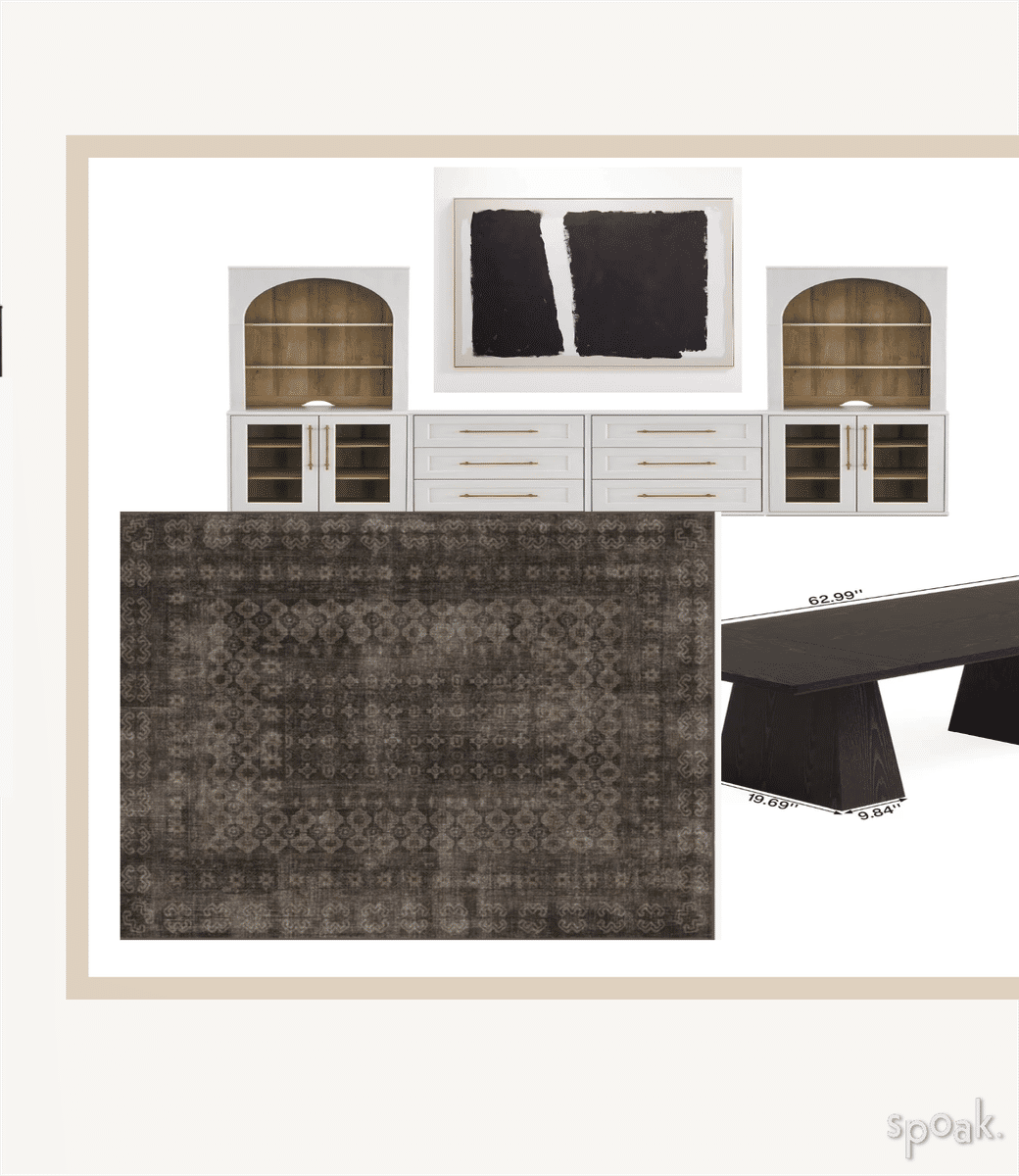 Rectangular office layouts and floor plan ideas.