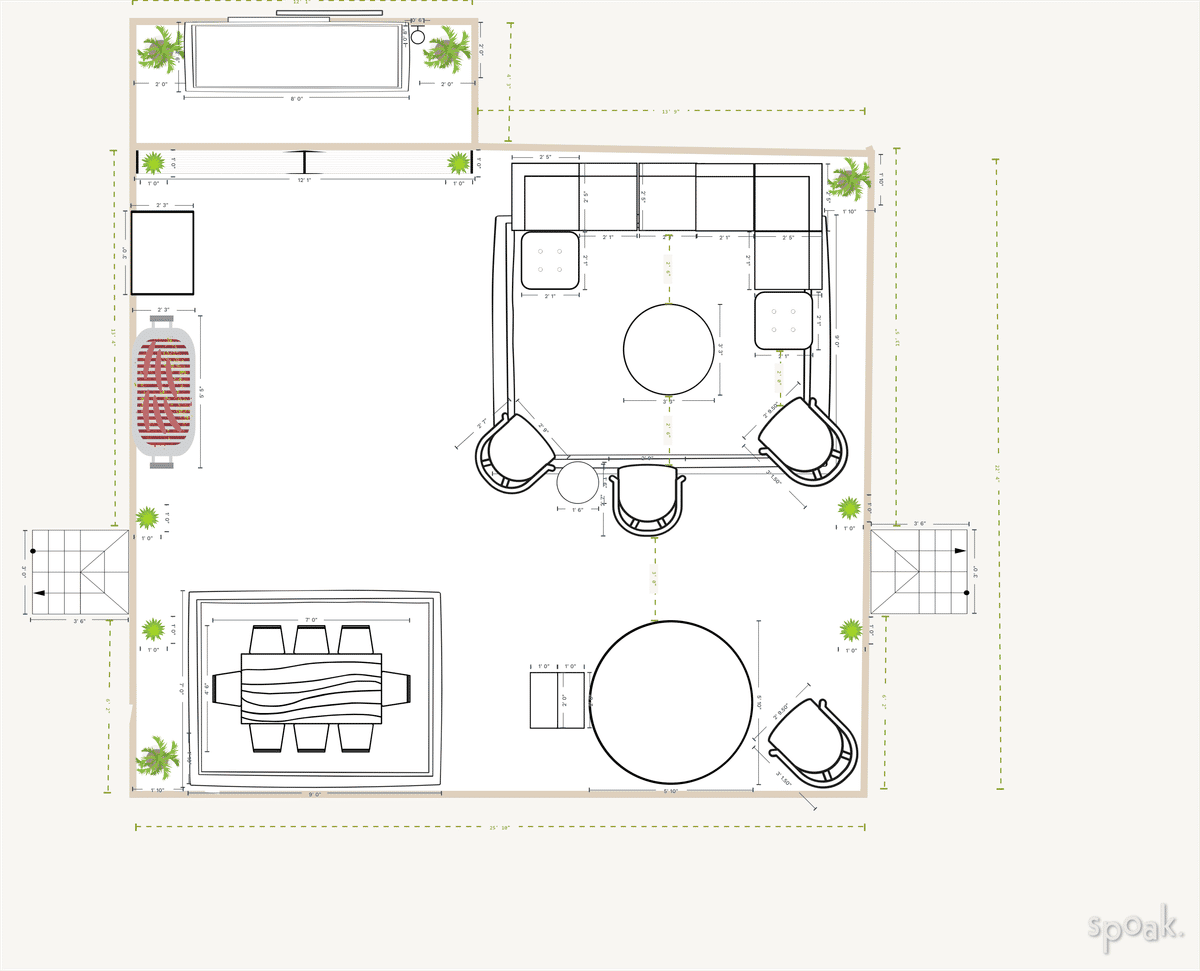 Library layouts and floor plan ideas.
