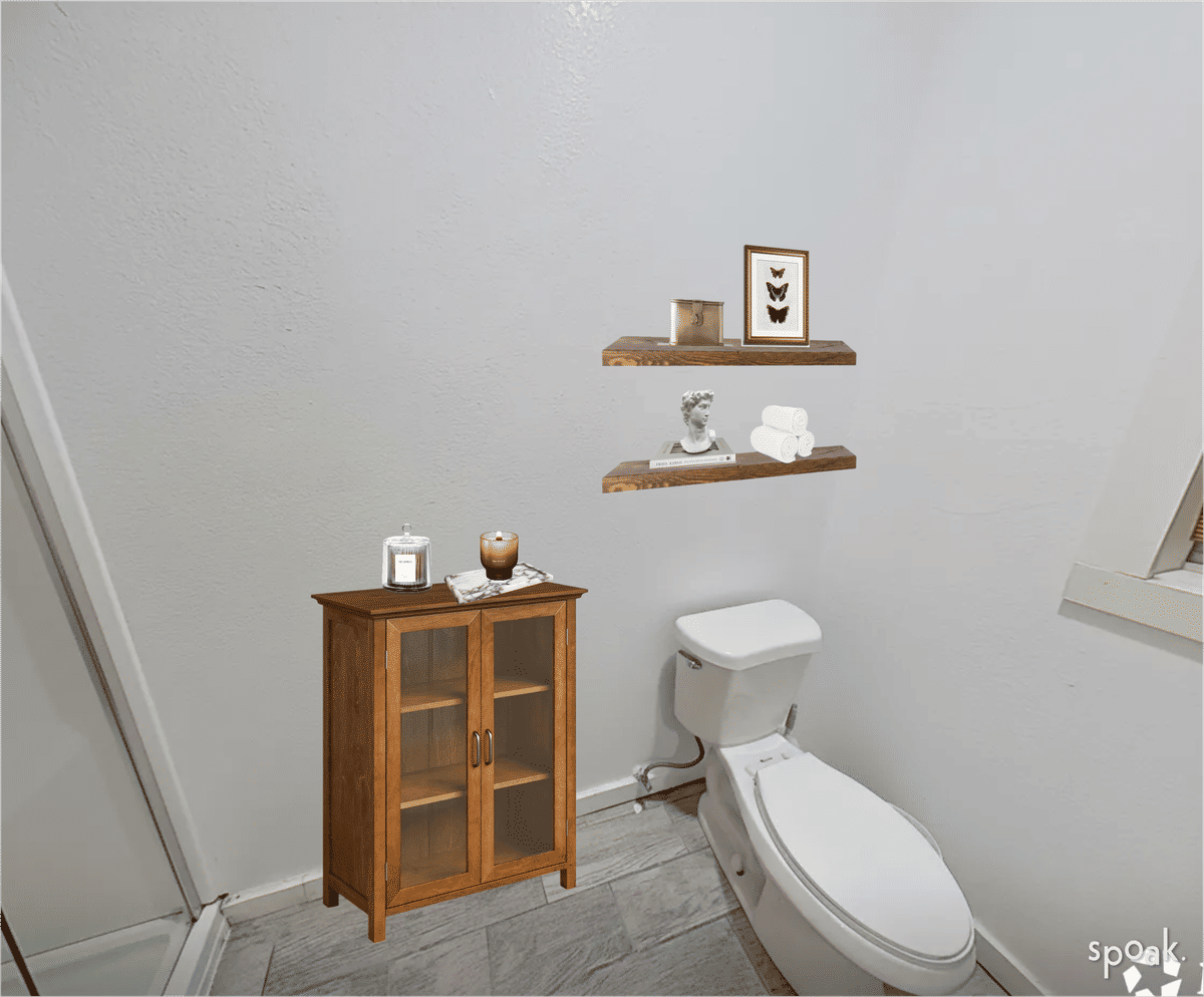 rustic small half bathroom ideas
