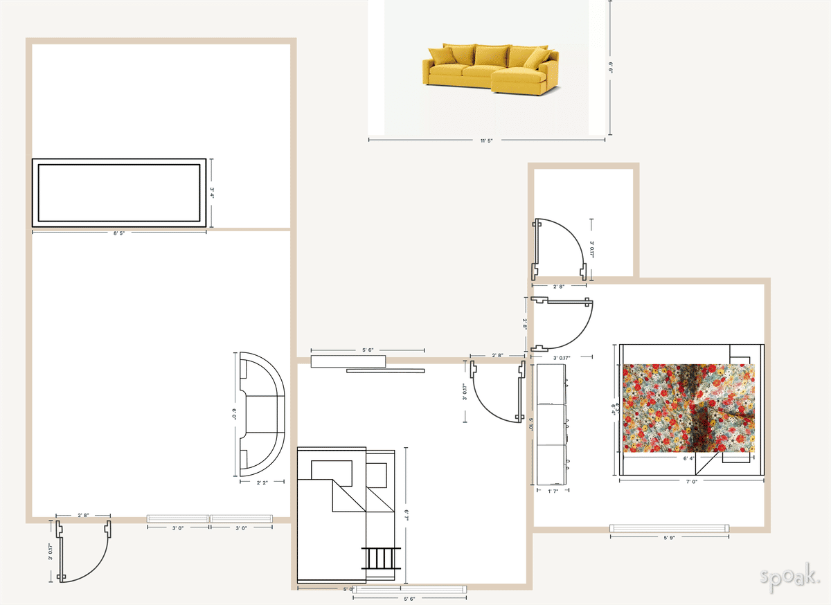 Apartment layouts and floor plan ideas.