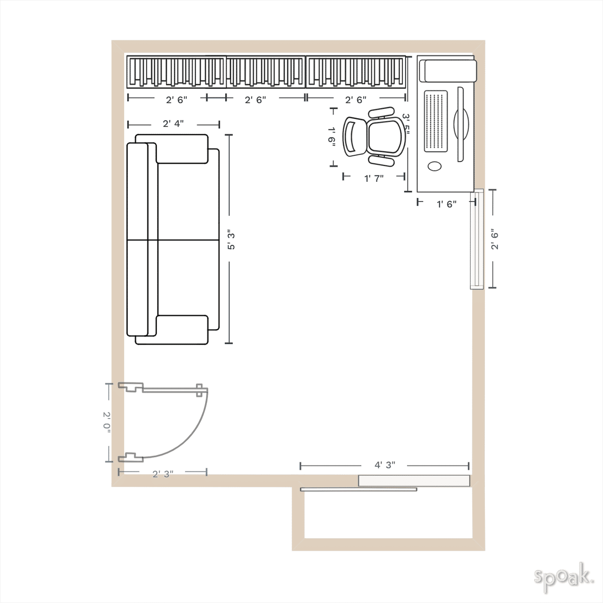 Play room layouts and floor plan ideas.