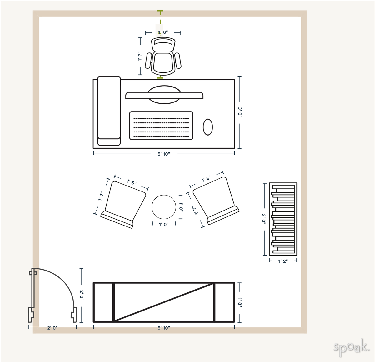 Library layouts and floor plan ideas.