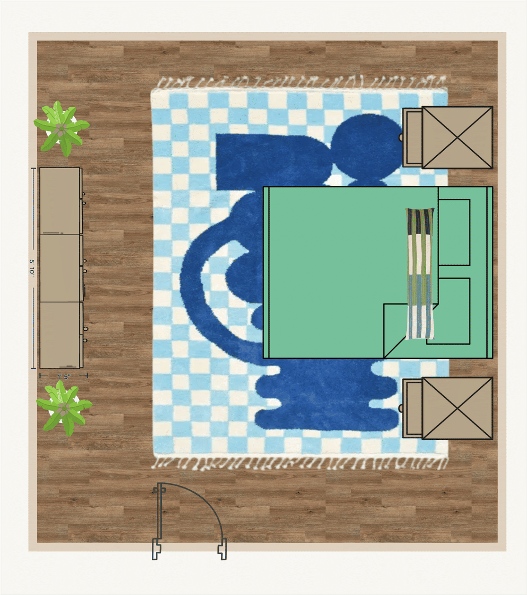 Dorm room layouts and floor plan ideas.