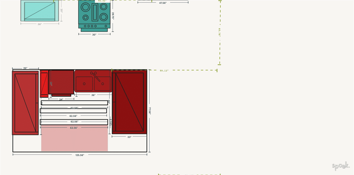 Kitchen layouts and floor plan ideas.