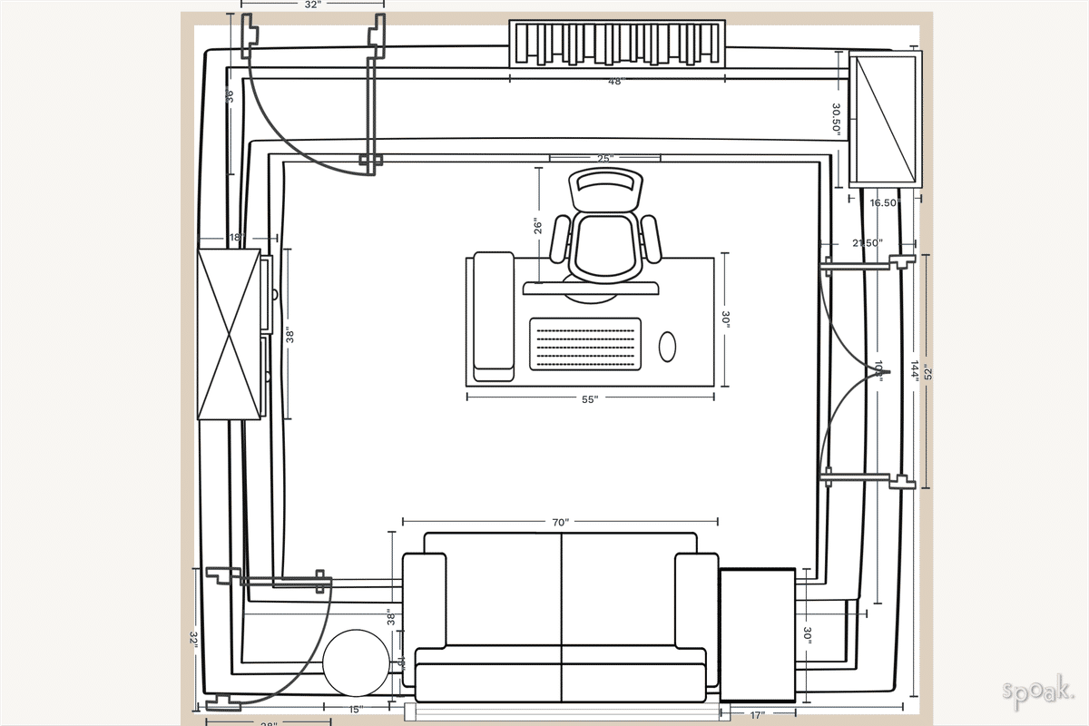 Library layouts and floor plan ideas.