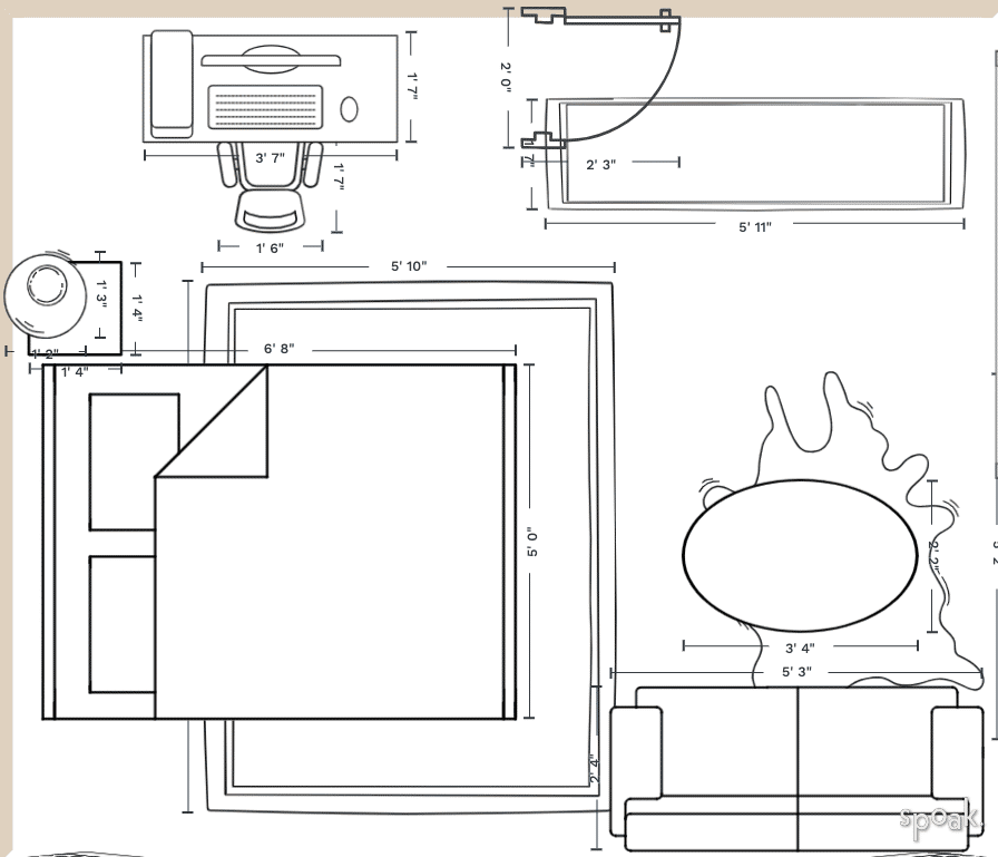 Primary bedroom layouts and floor plan ideas.