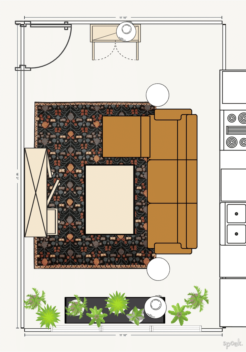 Kitchen layouts and floor plan ideas.
